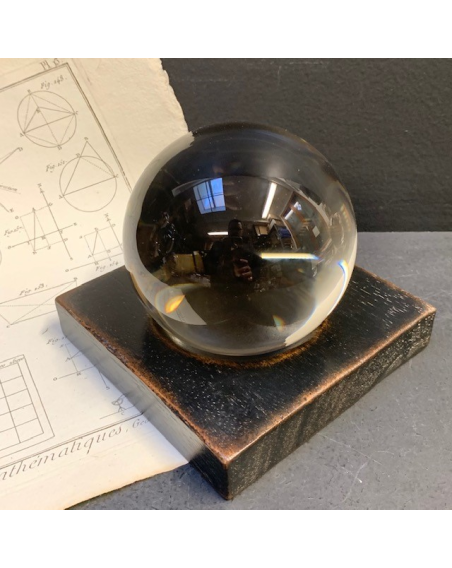 Socle en bois pour boule ou sphère - Base - support