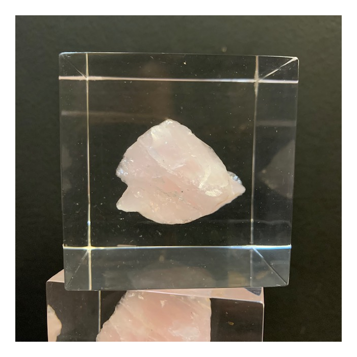 Mineral Inclusion - Pink Quartz
