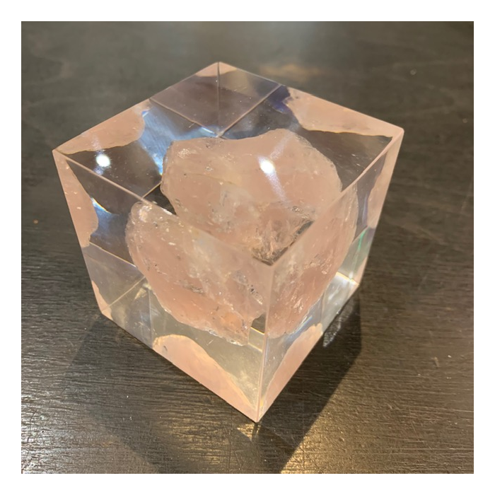 Mineral Inclusion - Pink Quartz