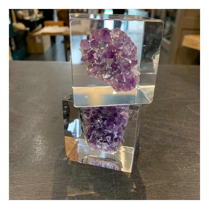 Mineral Inclusion - Amethyst