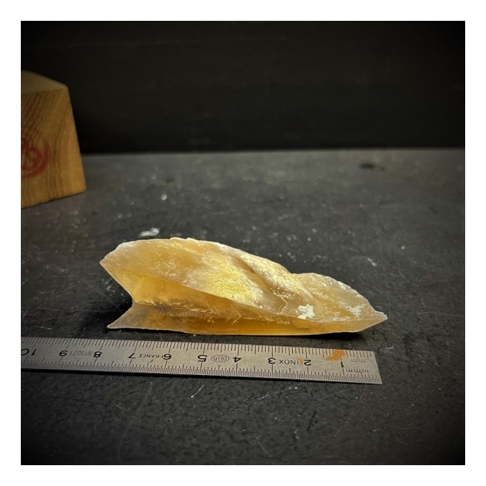 Cristal en Fer de lance de gypse de Seine et Marne - Pierre à plâtre