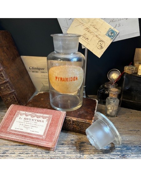 Pyramidon - Flacon de pharmacie ancien - Apothicaire