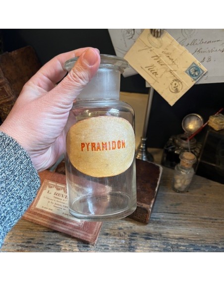 Pyramidon - Flacon de pharmacie ancien - Apothicaire