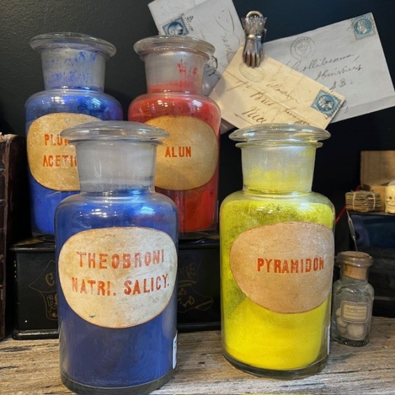 Pyramidon - Flacon de pharmacie ancien - Apothicaire