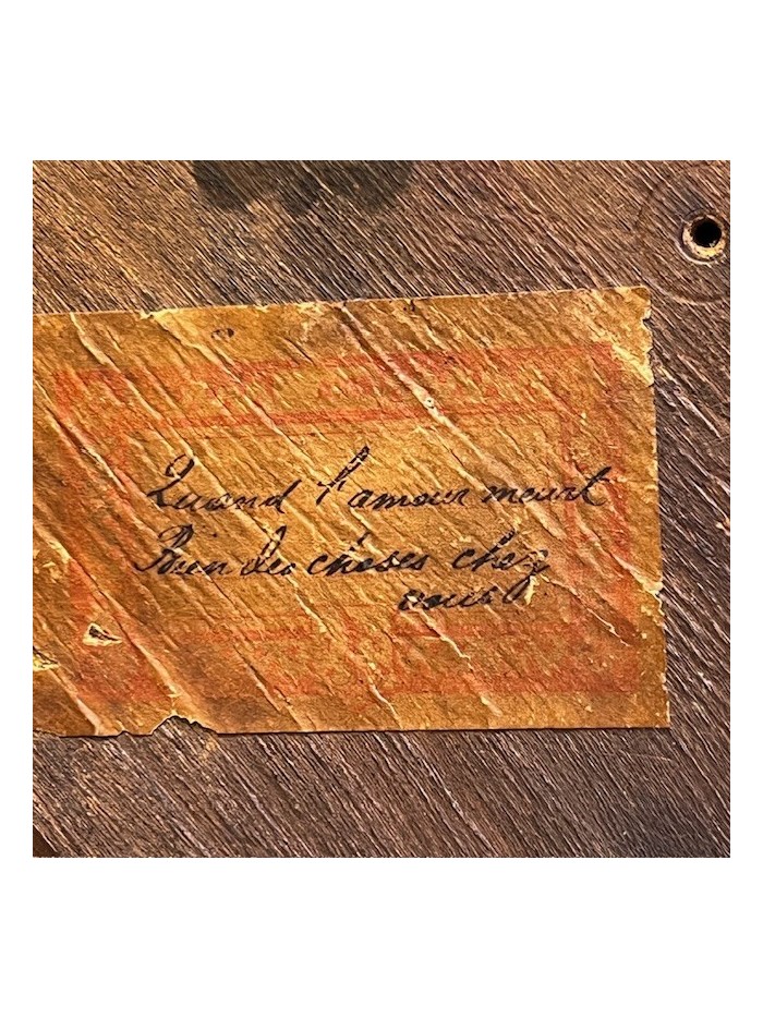 Cylindrical cigar box - Napoleon III period - Cigar kiosk